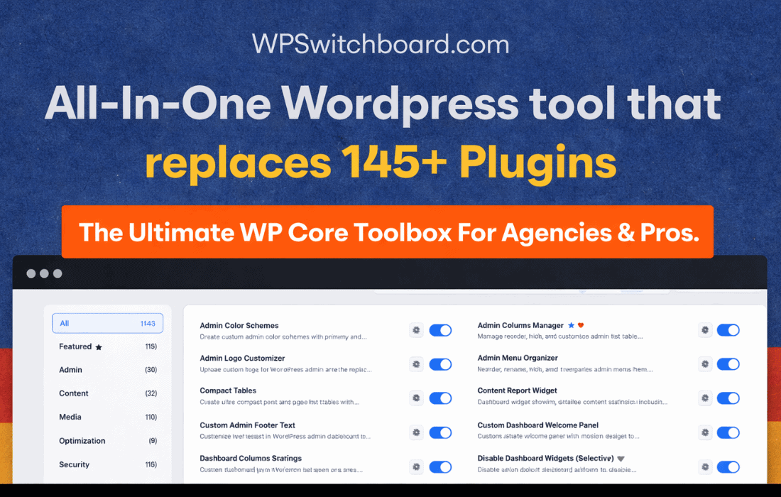 WP Switchboard Pro – GPLAtom